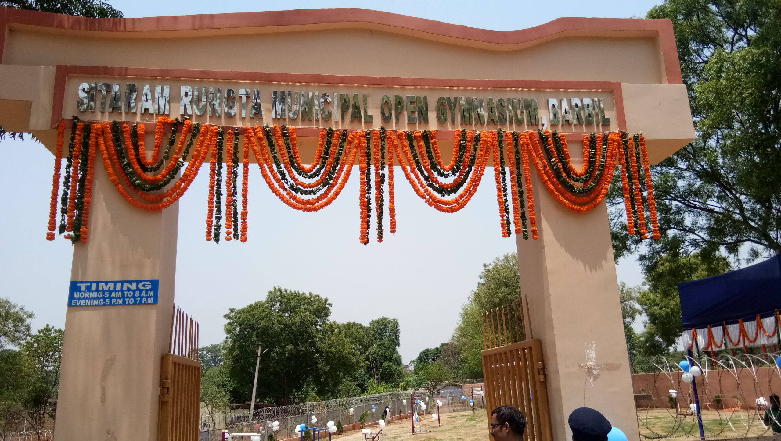 RUNGTA MINES DEVELOPS OPEN GYMNASIUM IN BARBIL - Prabaha TV