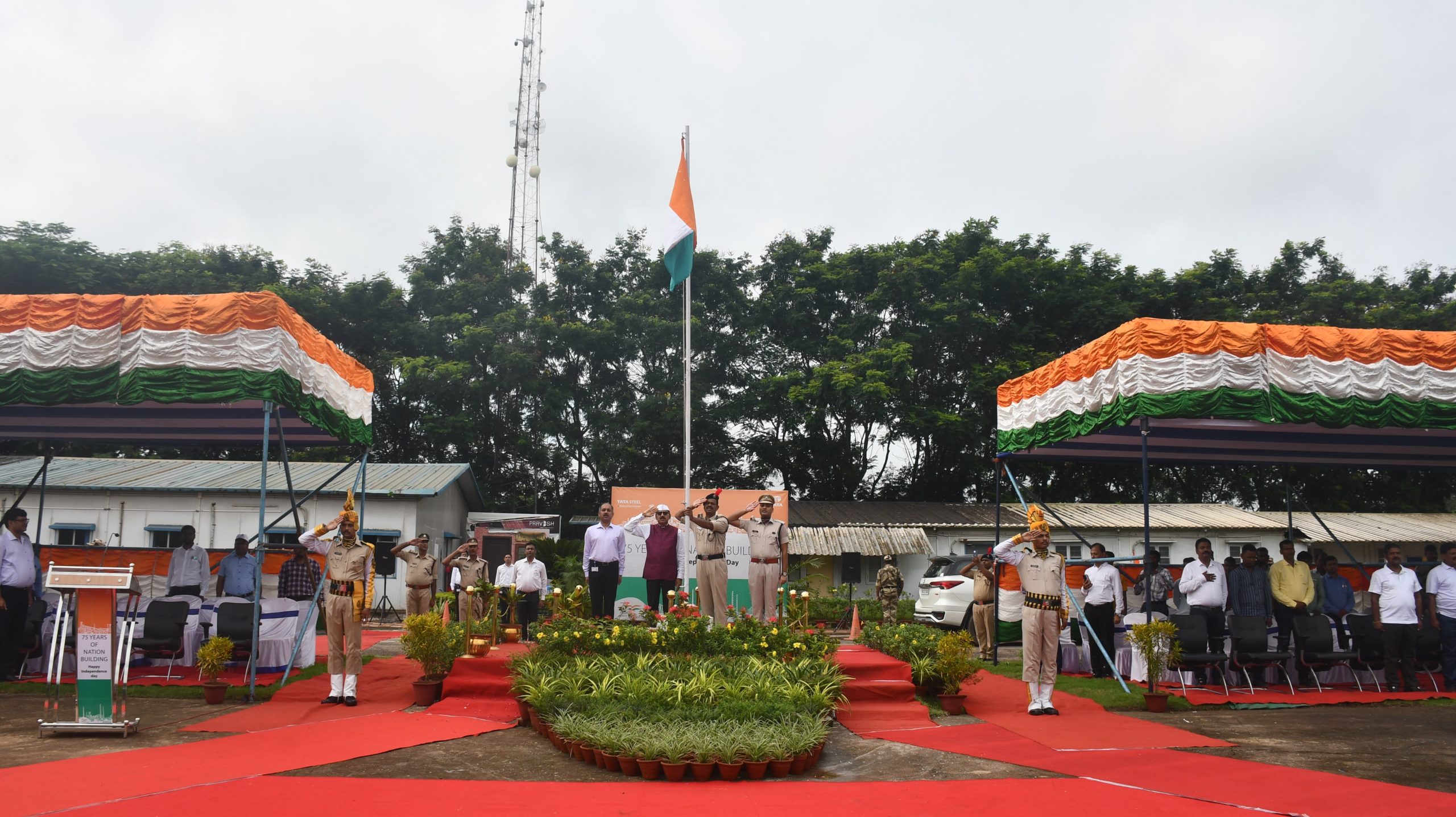 Tata Steel Kalinganagar celebrates the 76th Independence Day - Prabaha TV