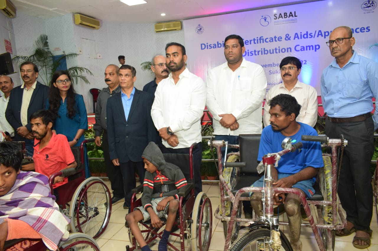 Disability Certificate & Aids Distribution Camp organized by Tata Steel ...