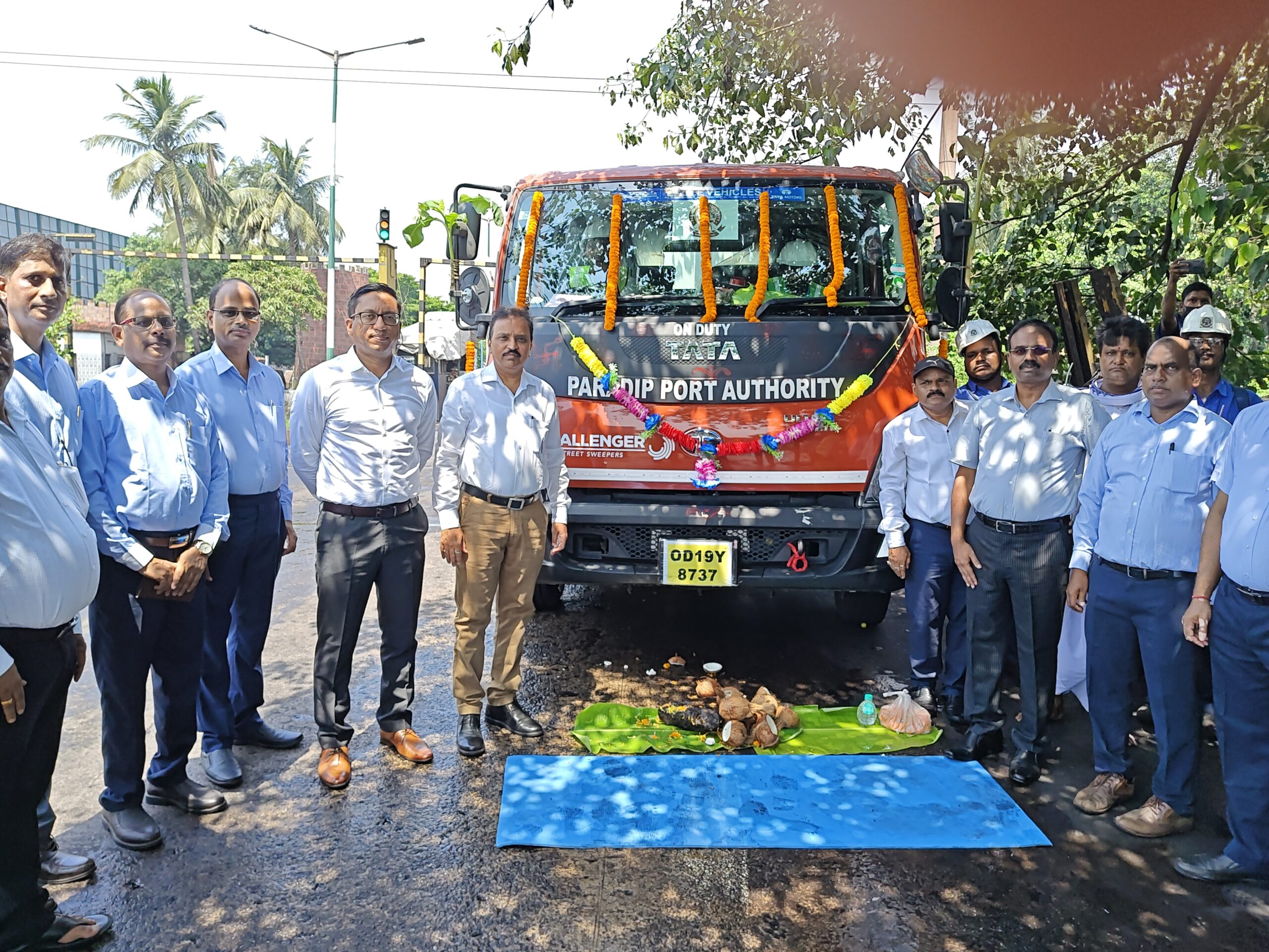 Inauguration of Conveyorised Mechanised Road Sweeping Machine at PPA ...