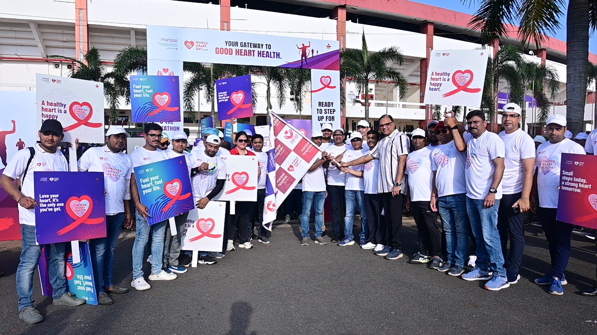 Manipal Hospital Bhubaneswar Successfully Hosts Walkathon for World Heart Day 2024 - Prabaha TV