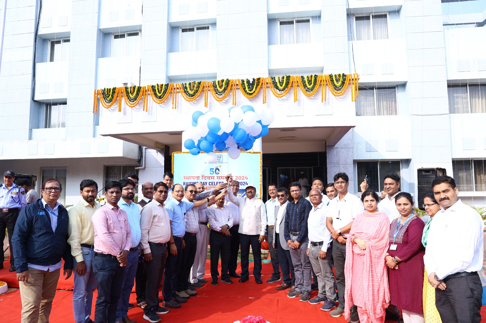 50th Raising day of NTPC LTD observed at NTPC ER-II headquarters at ...